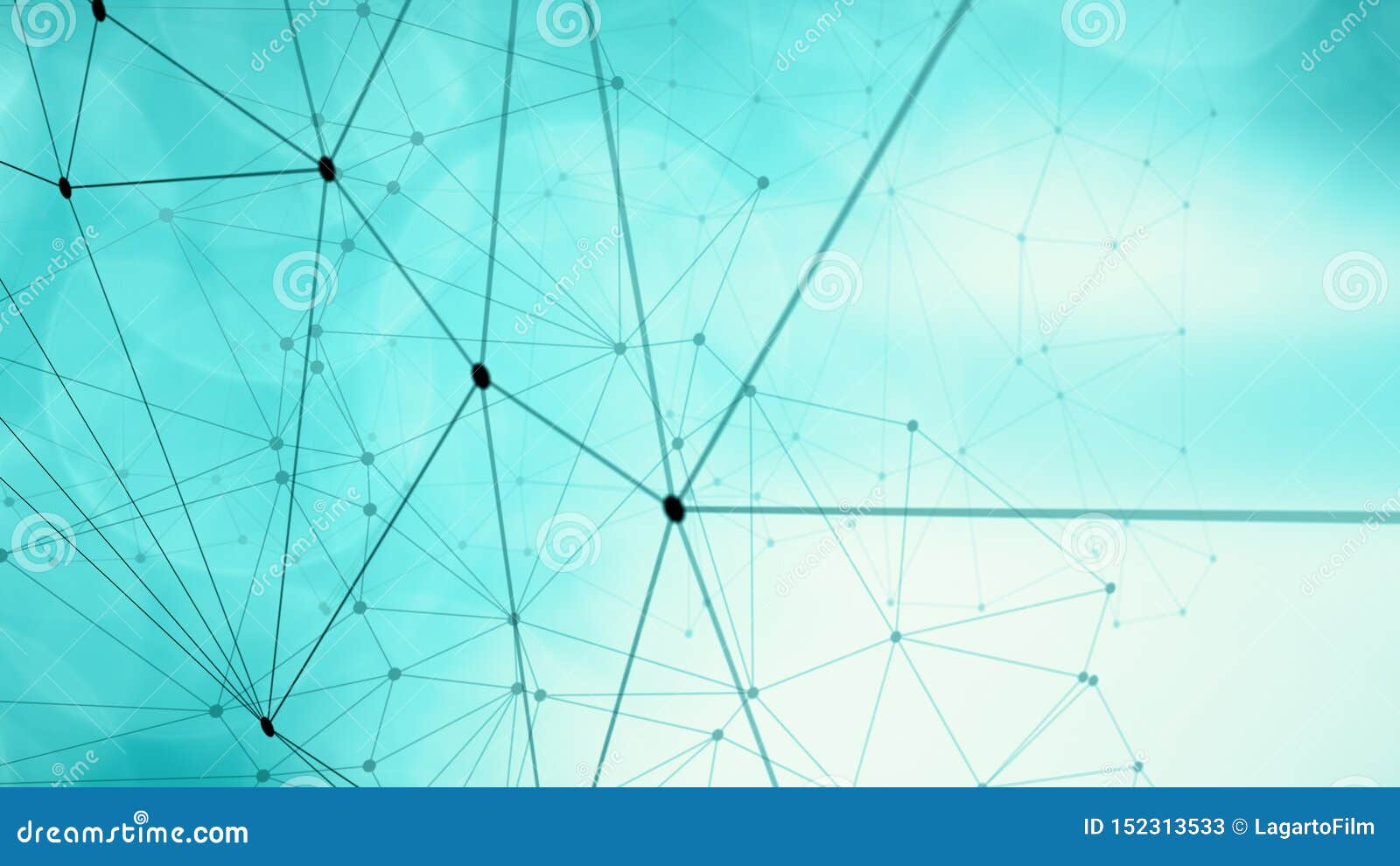 Connected Random Shapes Chaos Abstract Triangles and Dots Stock Illustration - Illustration of ...