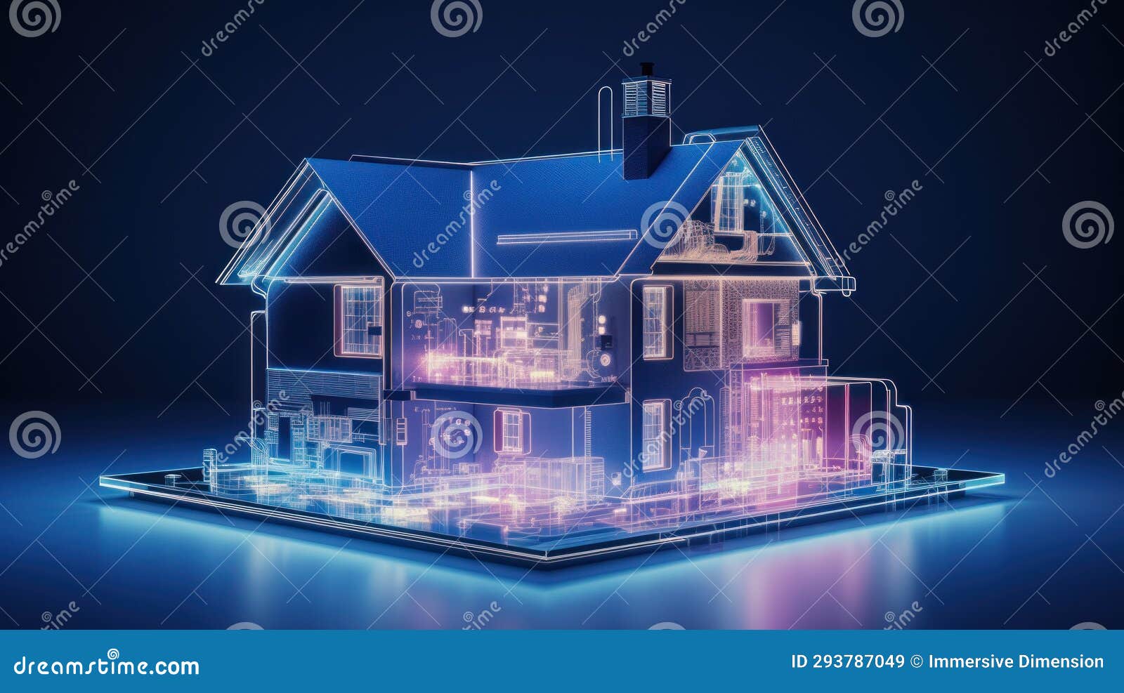 Smart Home Technology Allows for Remotely Controlling Household ...