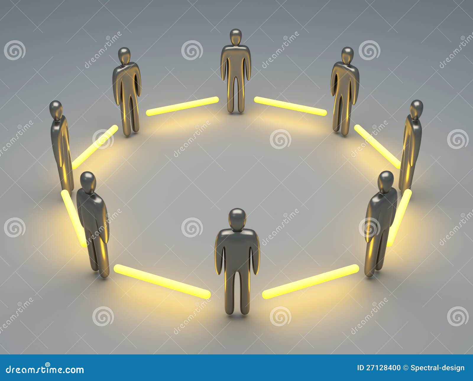Connected Team stock illustration. Illustration of crew - 27128400