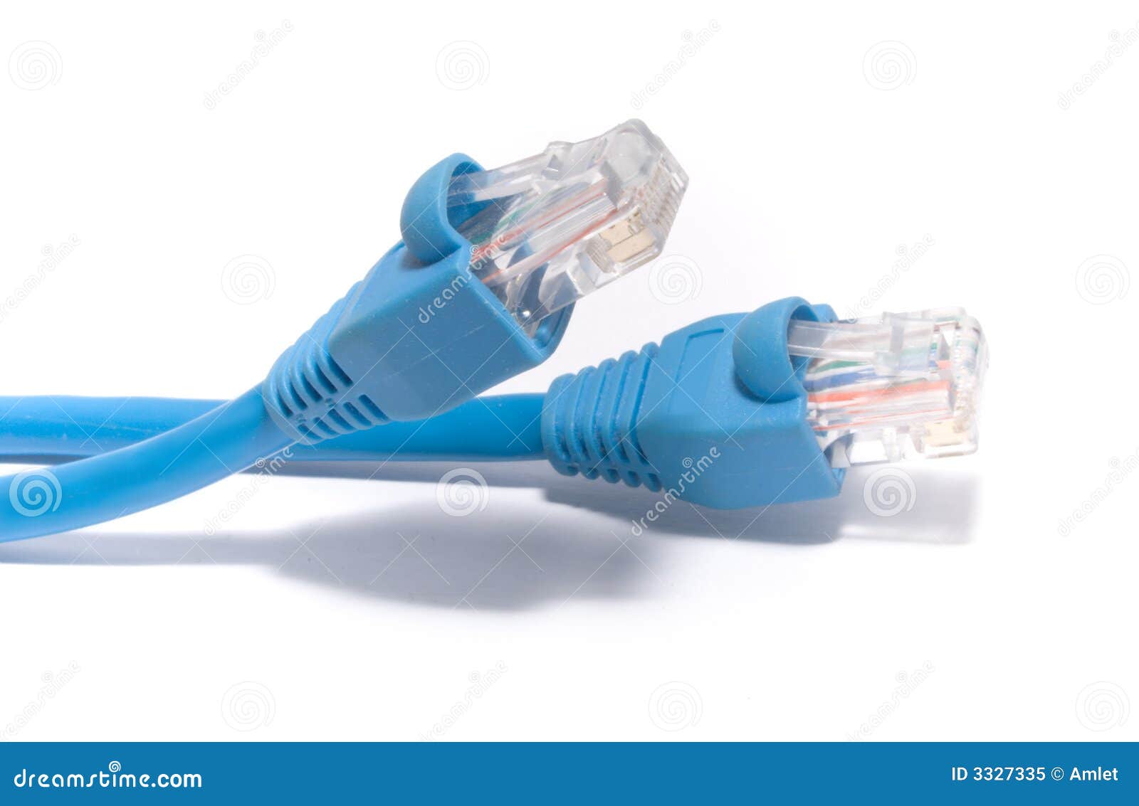 Connecters of the cable stock image. Image of transfer - 3327335