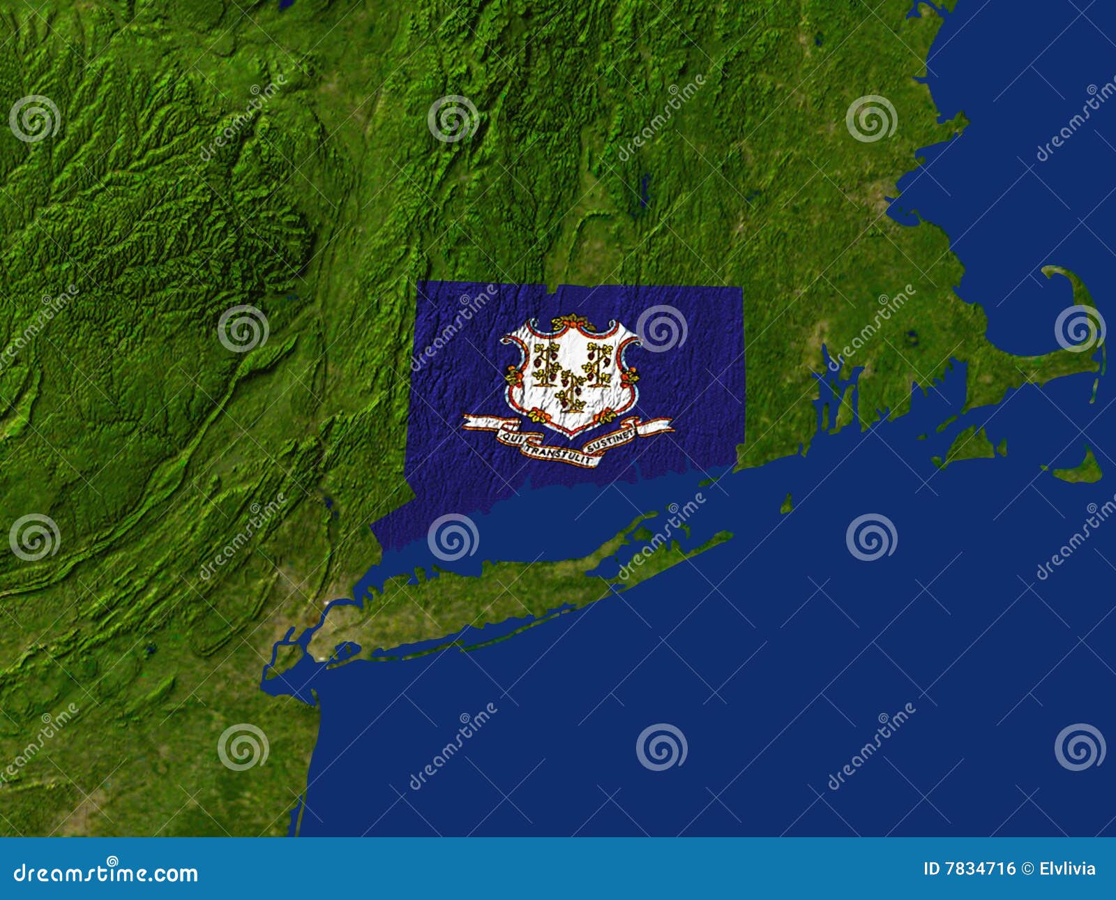 Connecticut stock illustration. Illustration of geography - 7834716