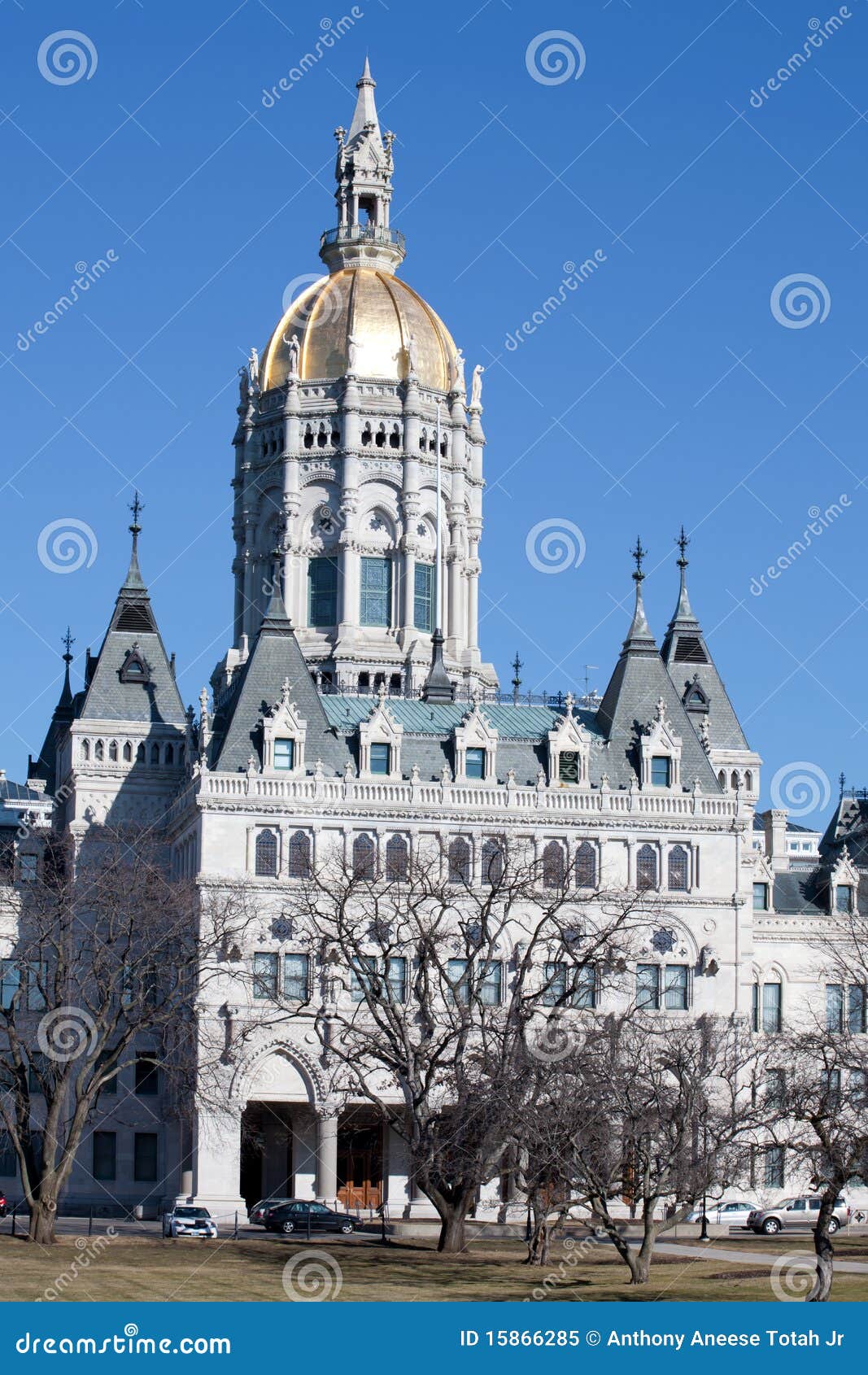 Connecticut Capital Building Stock Image - Image of england, lieutenant ...