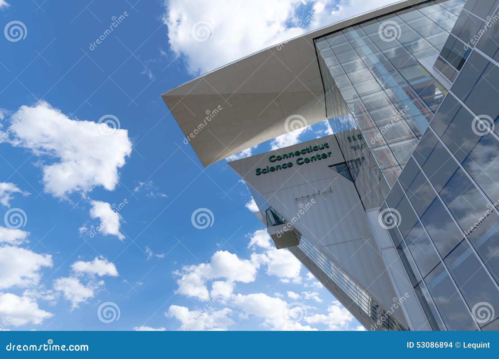 Connecticut Science Center Building Editorial Stock Image - Image of ...