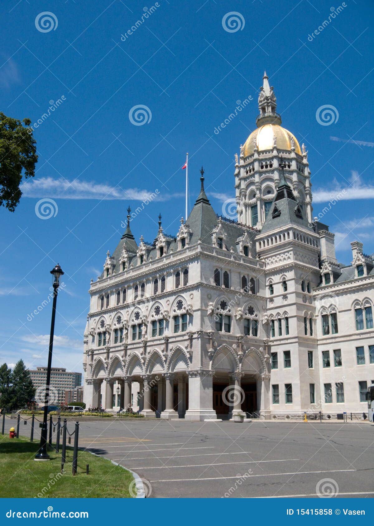 Connecticut State Capitol Building Stock Photo - Image of legislation ...