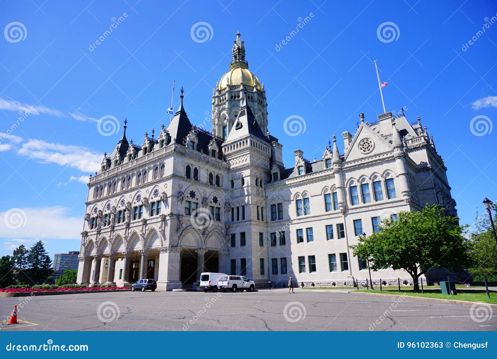 Connecticut State Capitol editorial stock photo. Image of gothic - 96102363