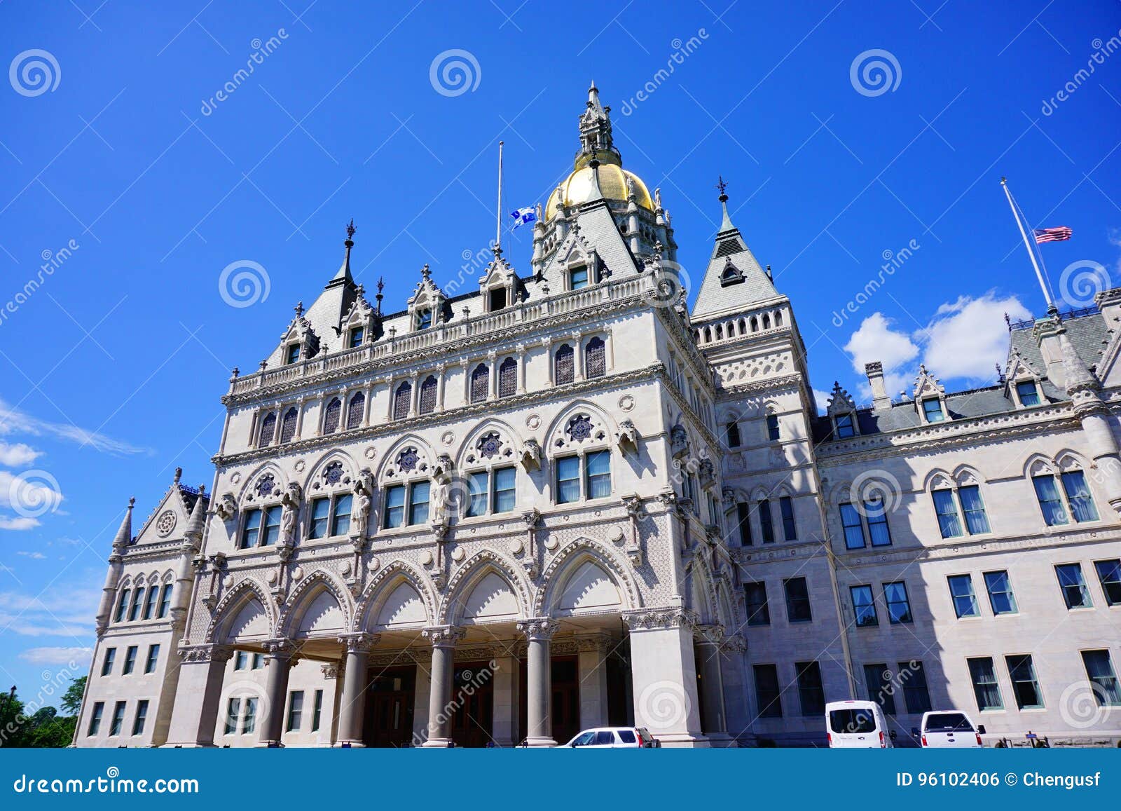 Connecticut State Capitol stock photo. Image of connecticut - 96102406