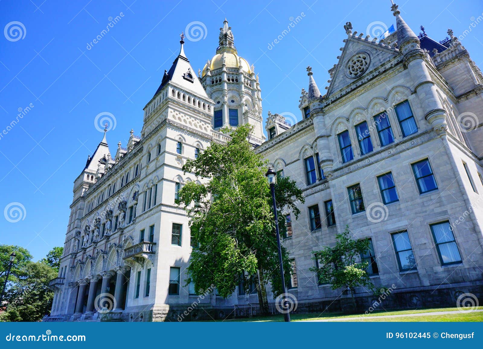 Connecticut State Capitol stock image. Image of facade - 96102445