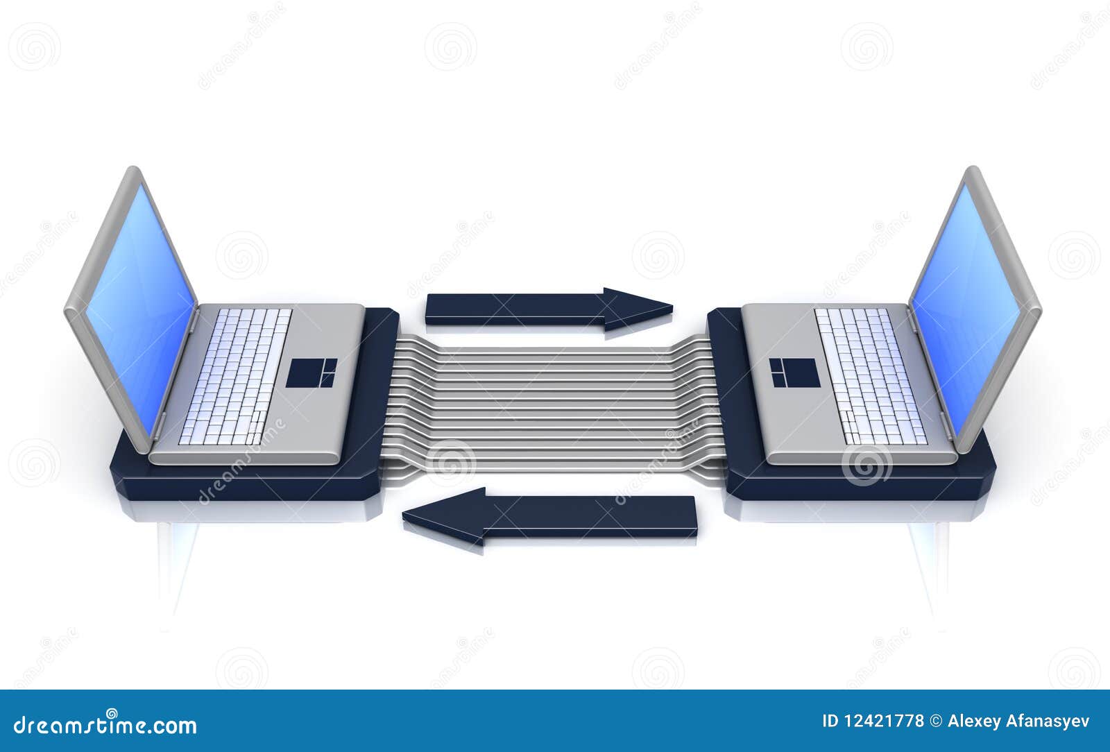 Connecting stock illustration. Illustration of recruitment - 12421778