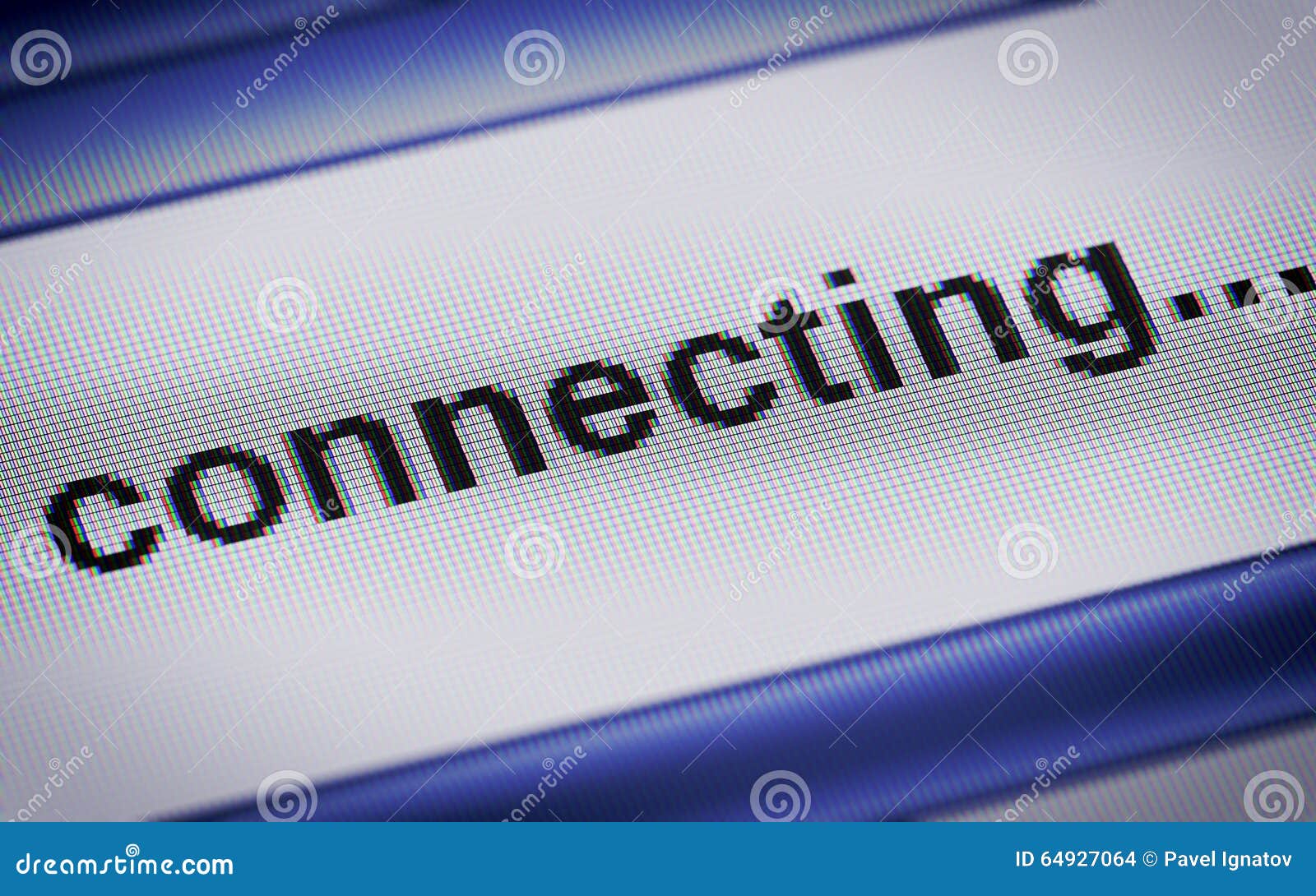 Connecting stock de ilustración. Ilustración de palabra - 64927064