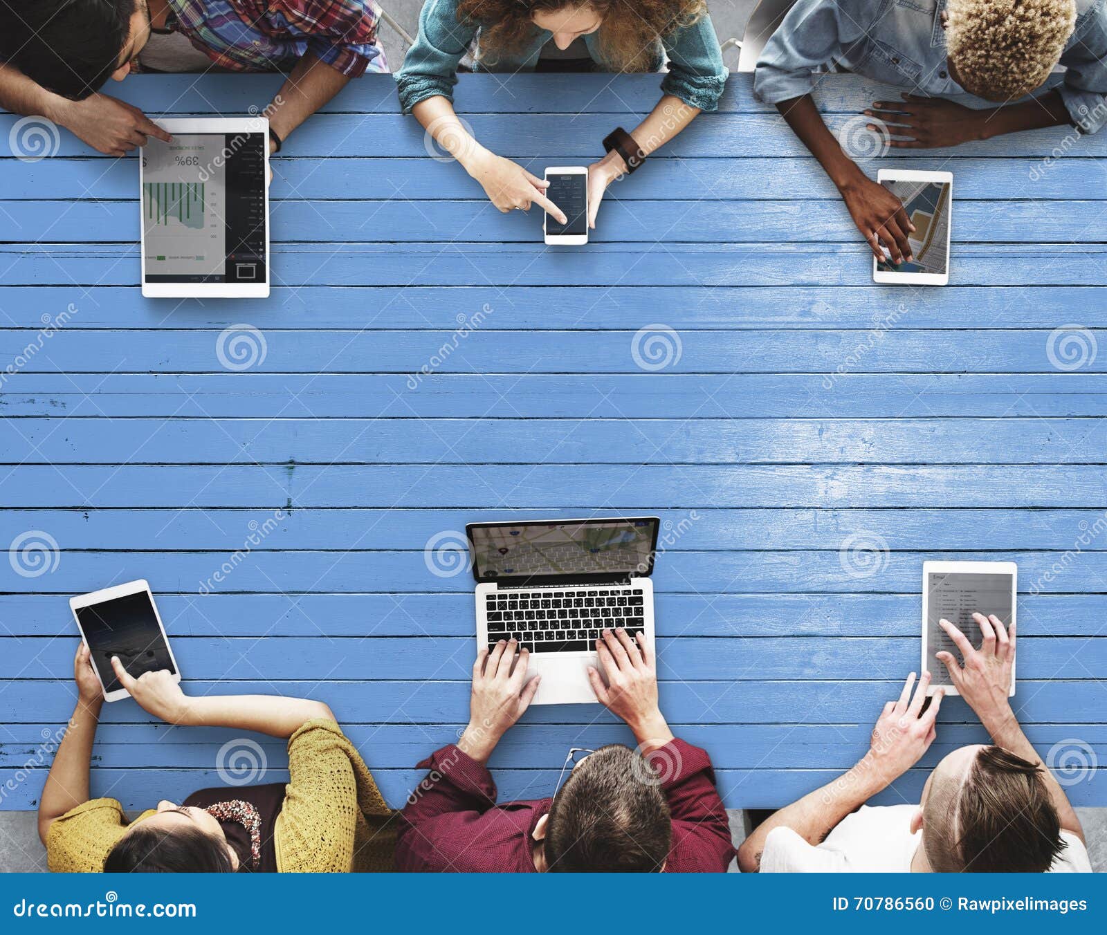 Connecting Connection Digital Device Wireless Concept Stock Photo ...