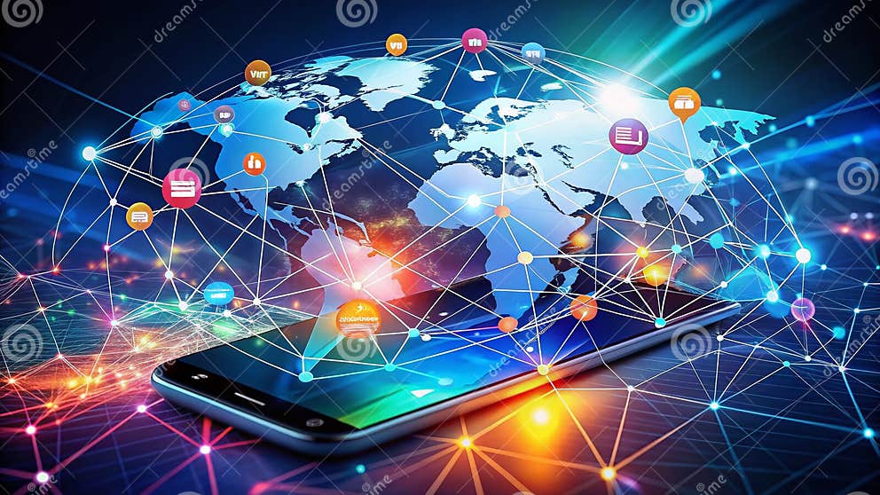 Connecting the Digital World Visualizing Modern Business Communication ...