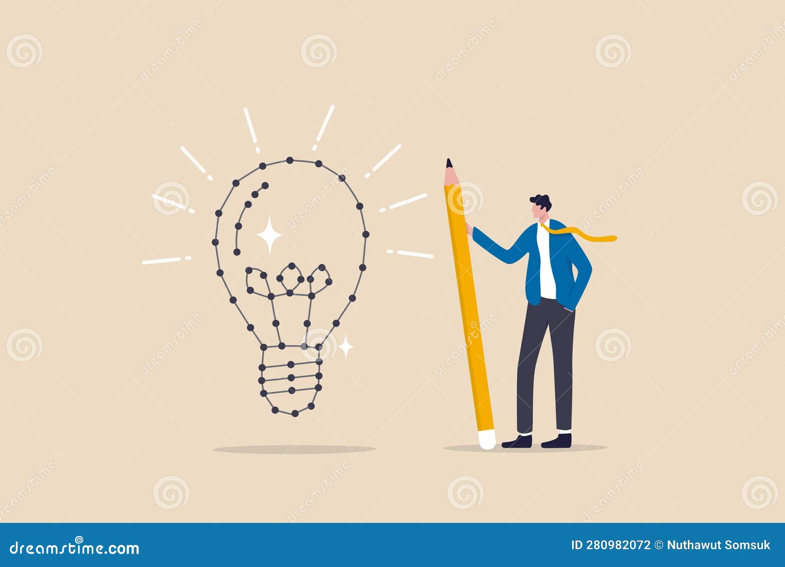 Connecting the Dot, Solving Puzzle Problem or Business Idea, Innovation ...