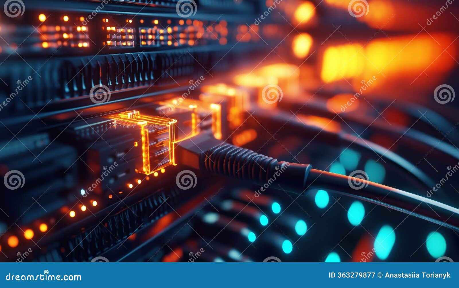 Connecting Fiber Optic Cables To Core Network Switch To Enhance ...