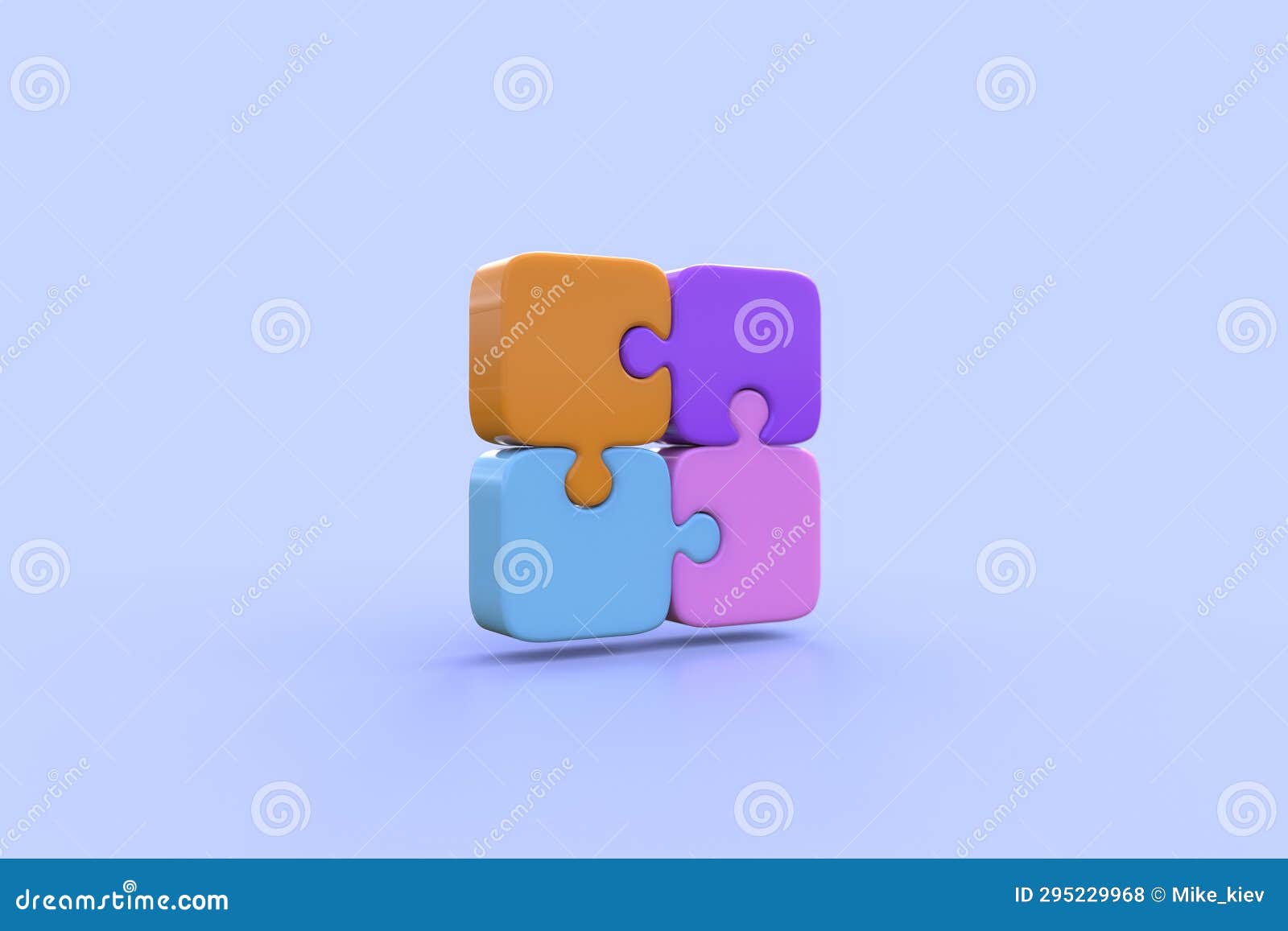 Connecting Four Puzzles on Blue Stock Illustration - Illustration of ...