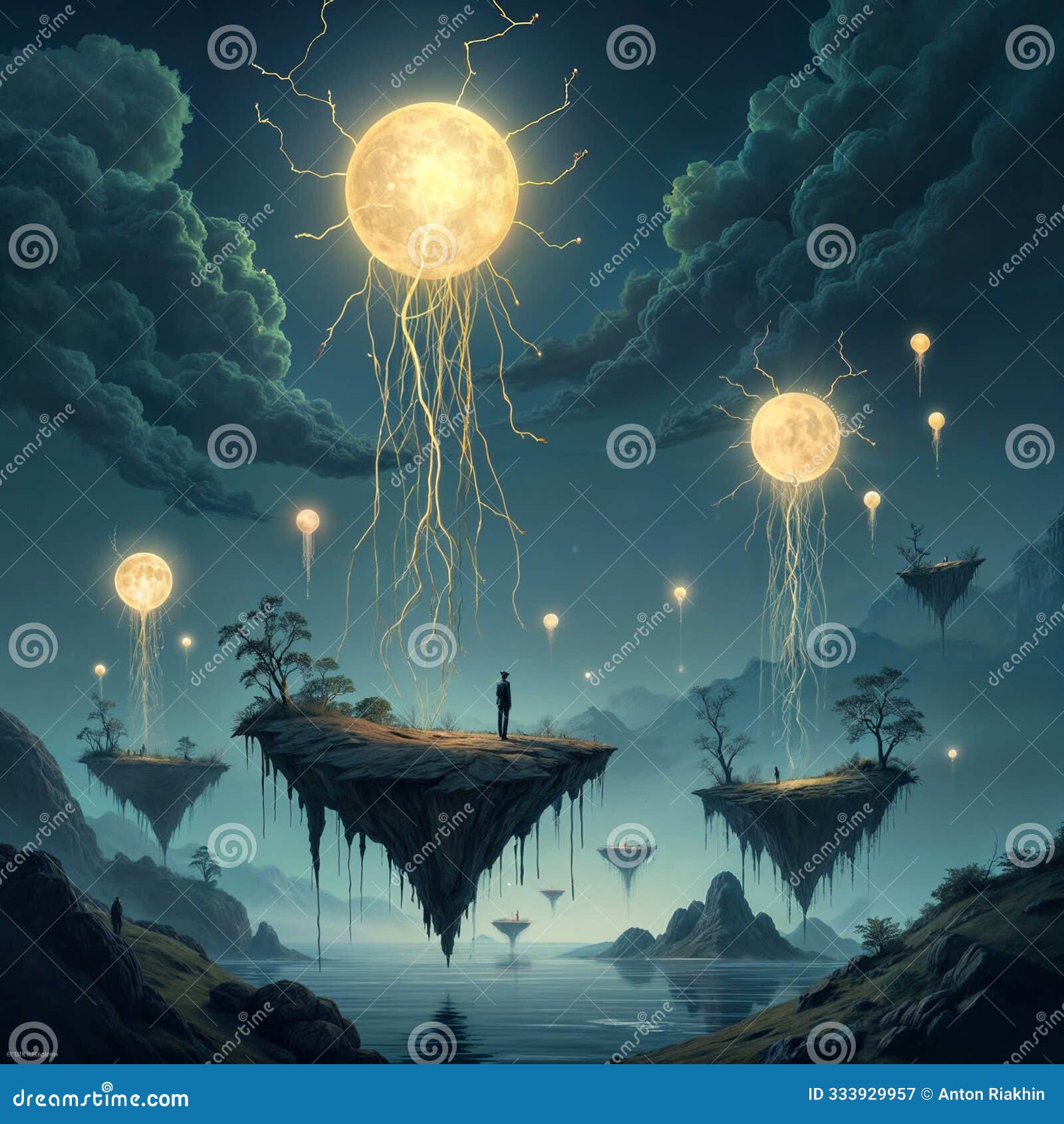 Connecting Islands of Ideas Stock Image - Image of integration ...