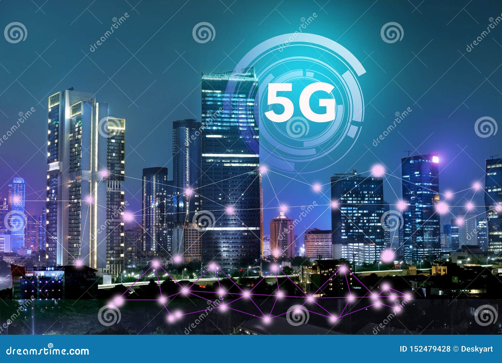 The Internet Network on the 5G Technology System on Business Buildings ...