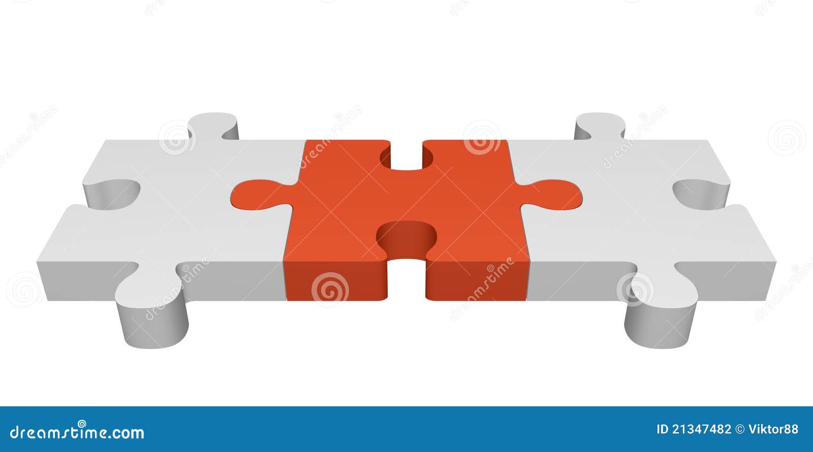 Connecting link stock illustration. Illustration of leader - 21347482