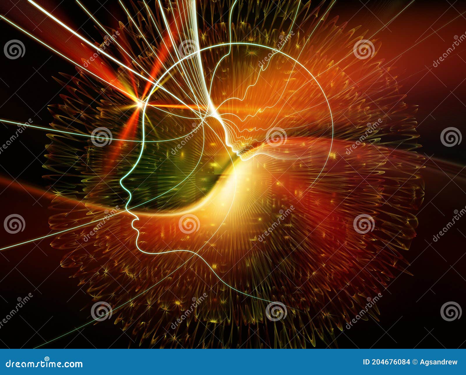 Connecting Minds stock illustration. Illustration of arrangement ...