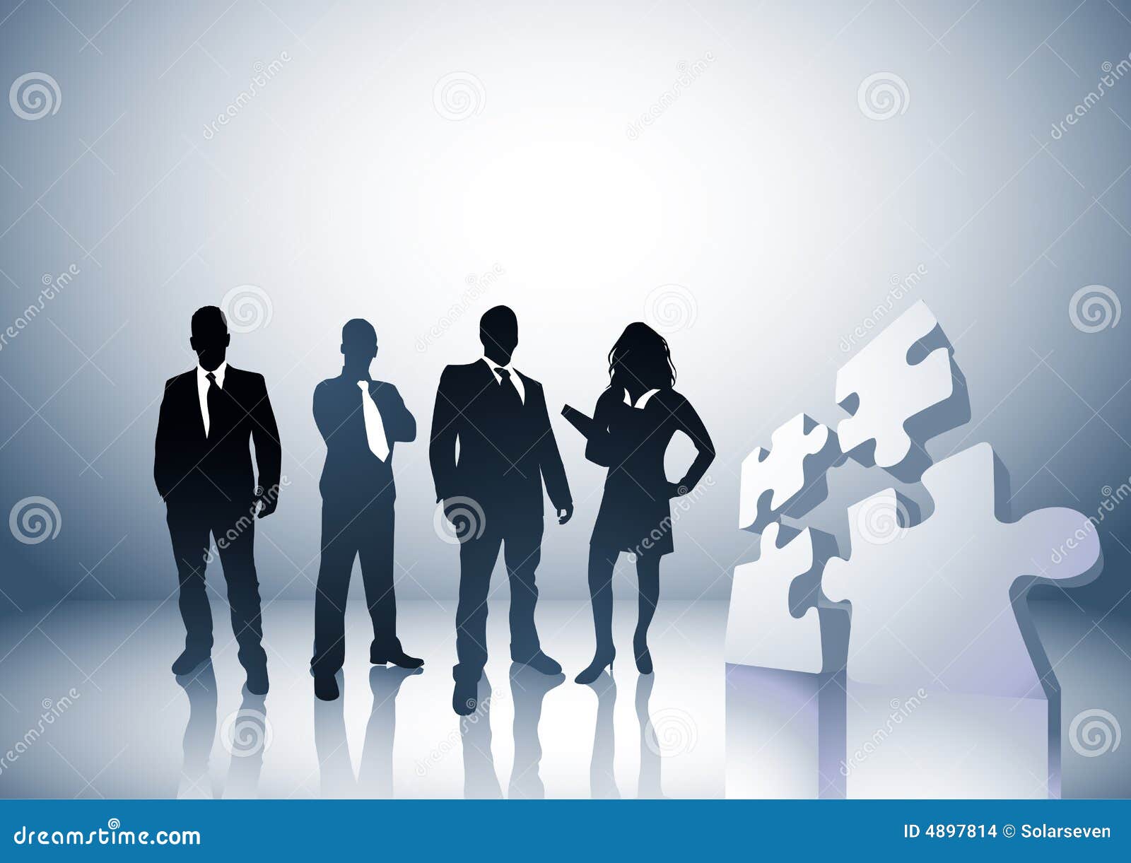 Connecting People stock vector. Illustration of executive - 4897814