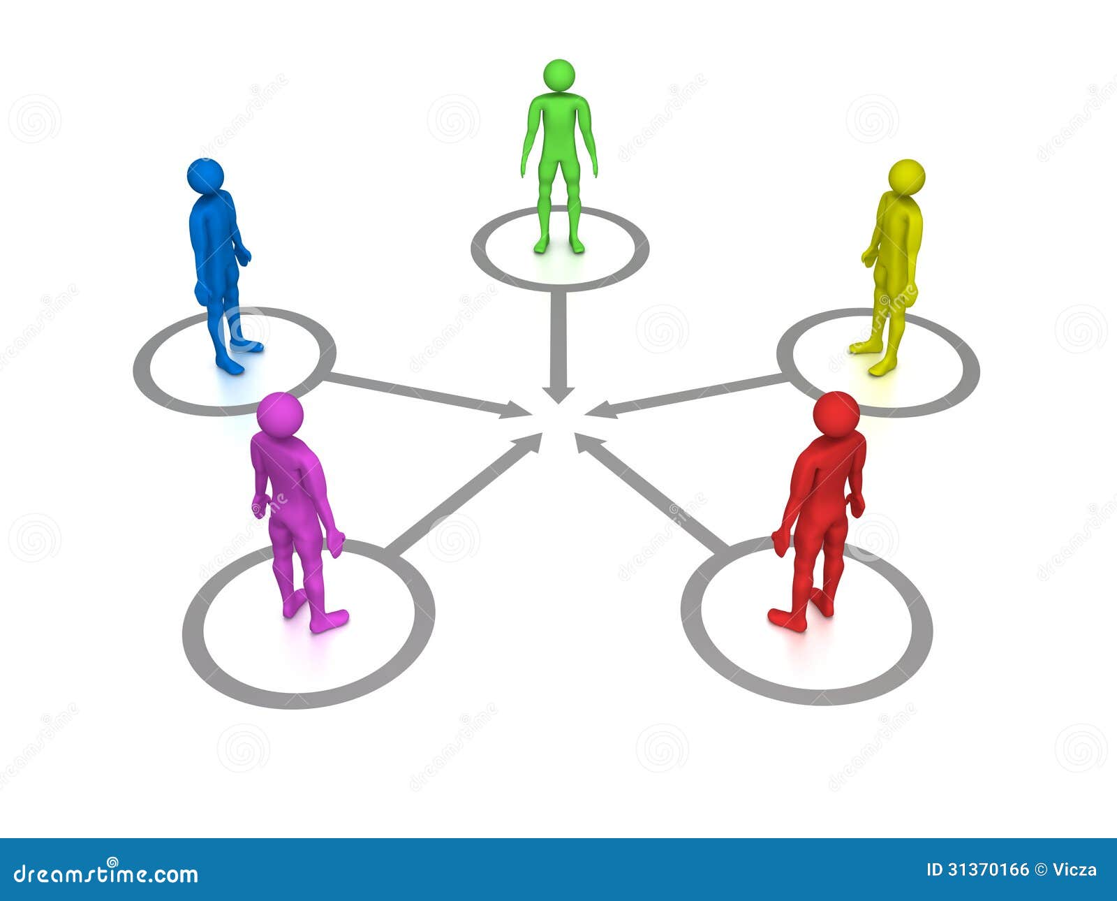 Connecting people stock illustration. Illustration of people - 31370166