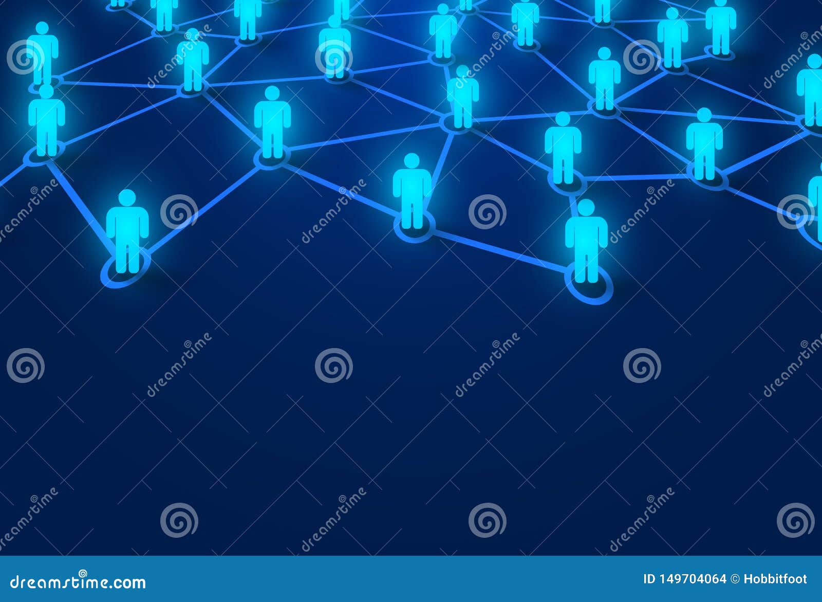 Connecting People. Social Network Concept Stock Vector - Illustration ... Connecting People. Social Network Concept Stock Vector - Illustration ...