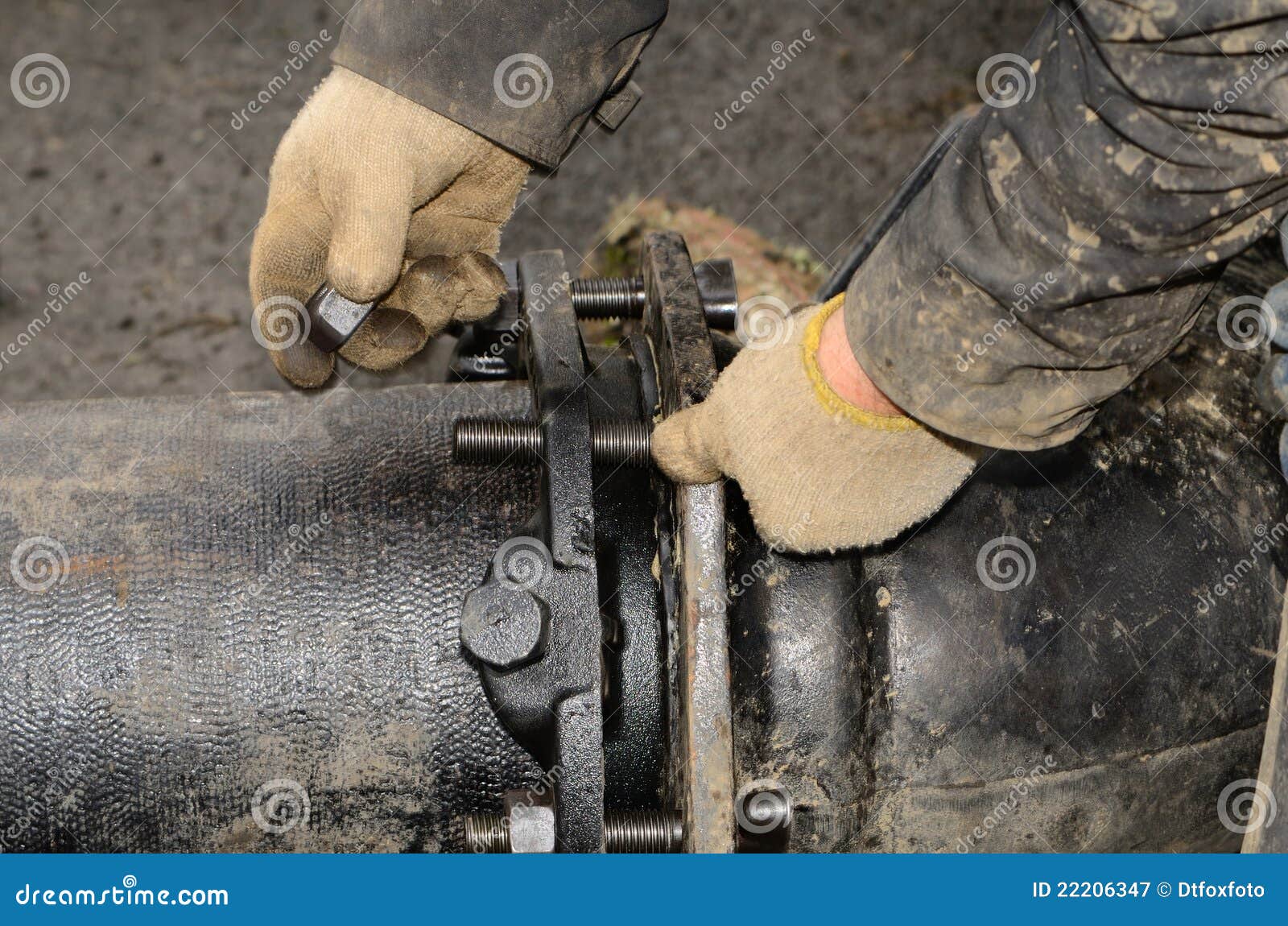 Connecting Pipe stock image. Image of pipe, steel, duct - 22206347