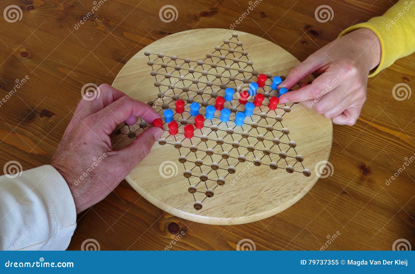 Connecting through Playing a Game Stock Image - Image of hands ...