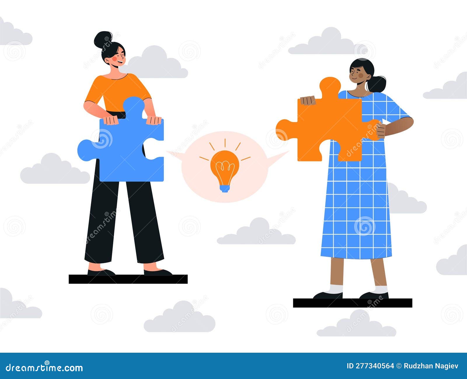 Metaphor For Collaboration Strategy And Team Victory As A Business ...