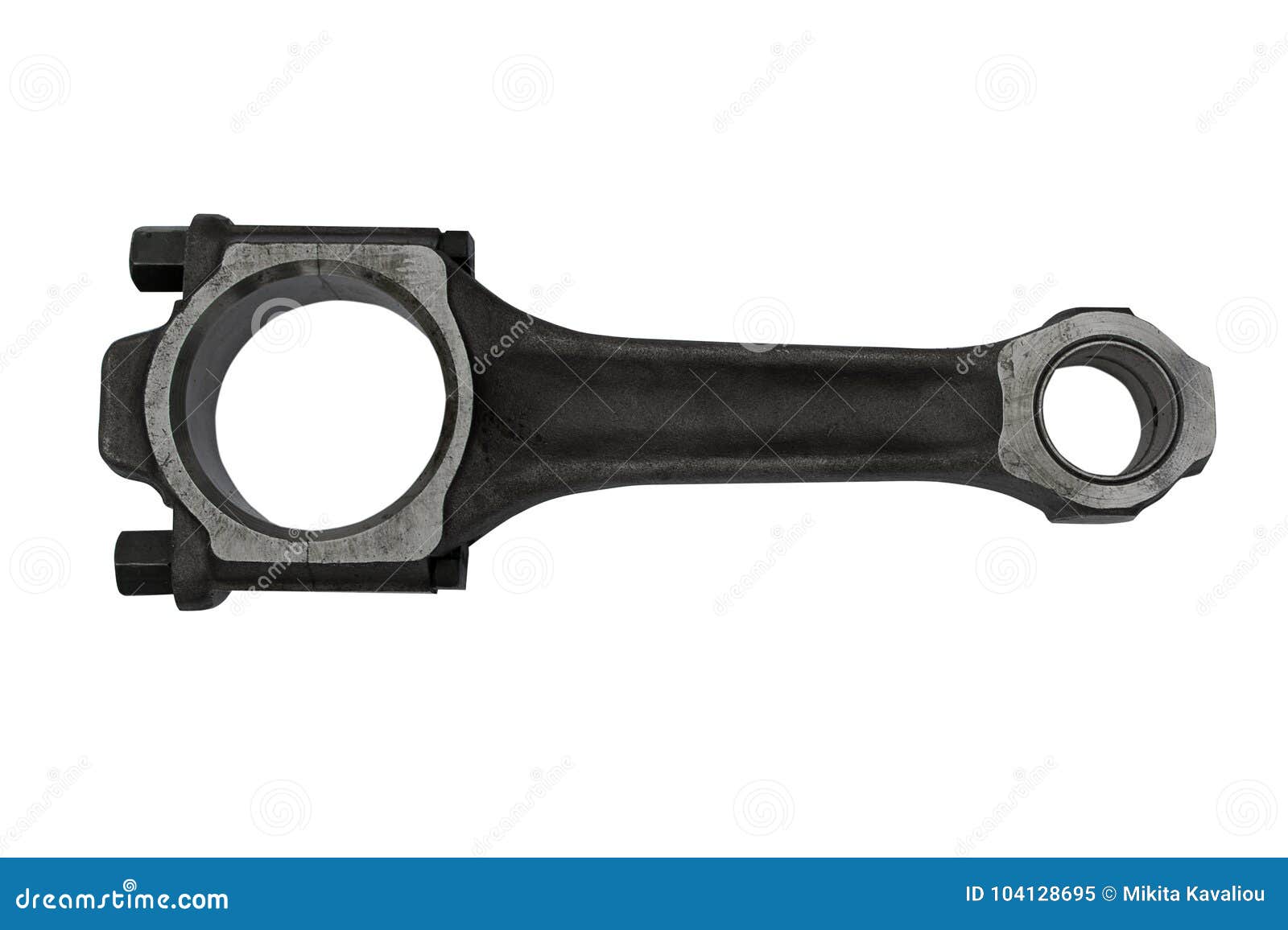 Connecting rod from a car stock image. Image of piston - 104128695