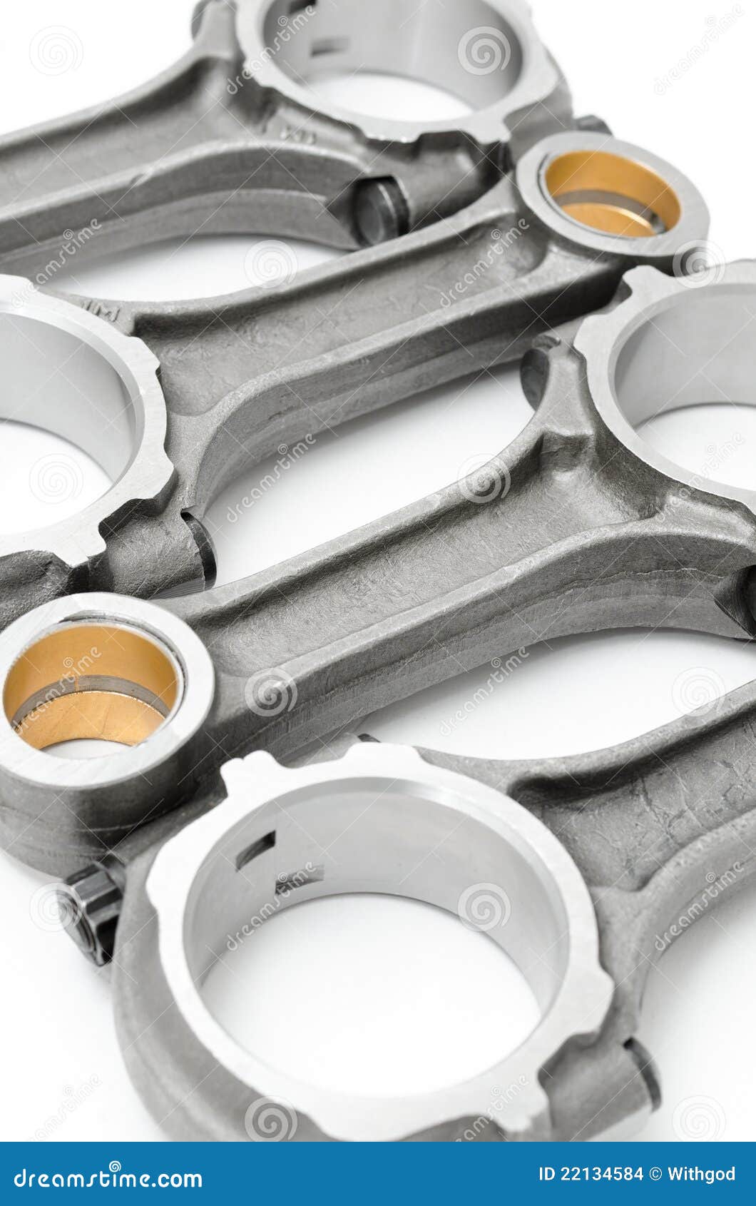 Connecting Rods - Auto Spare Parts Stock Photo - Image of parts ...