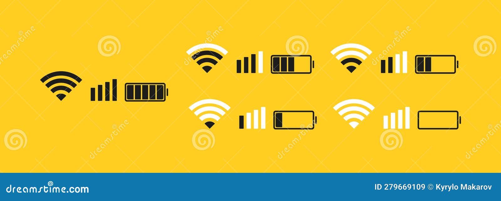 Connecting To a Network Concept with Wireless Signals and Devices ...
