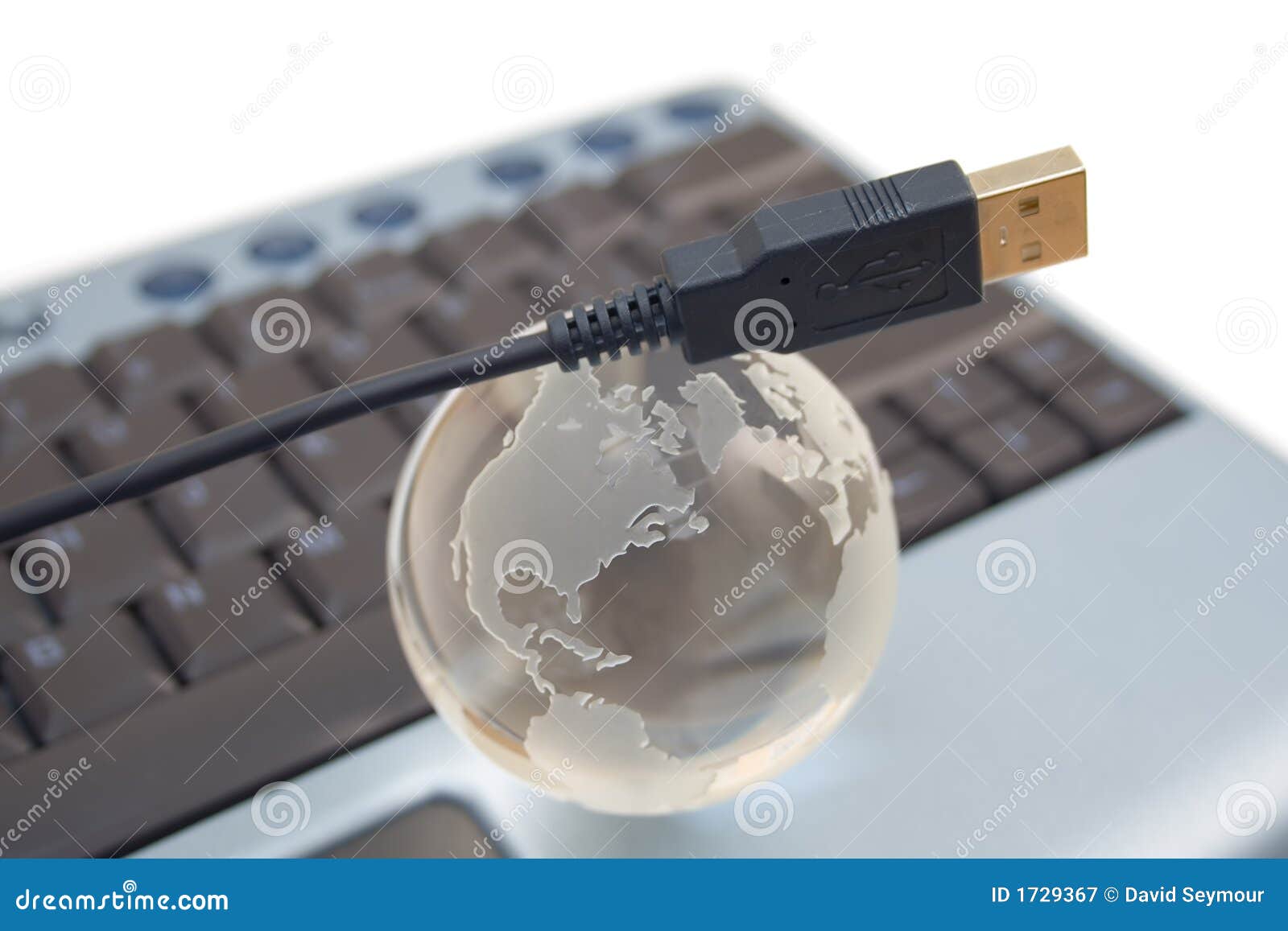 Connecting to the world stock image. Image of mexico, focus - 1729367