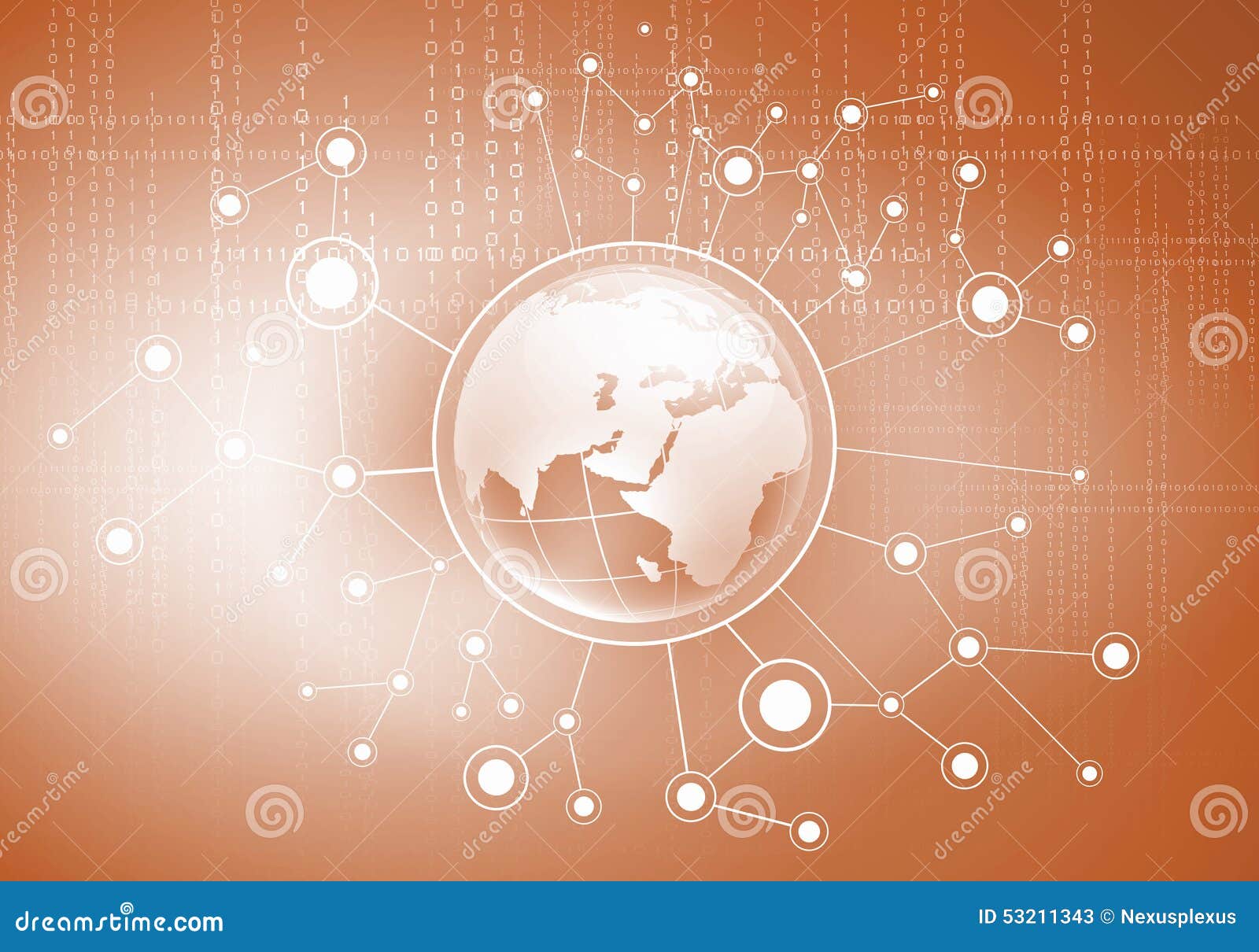 Connecting whole world stock image. Image of media, tech - 53211343