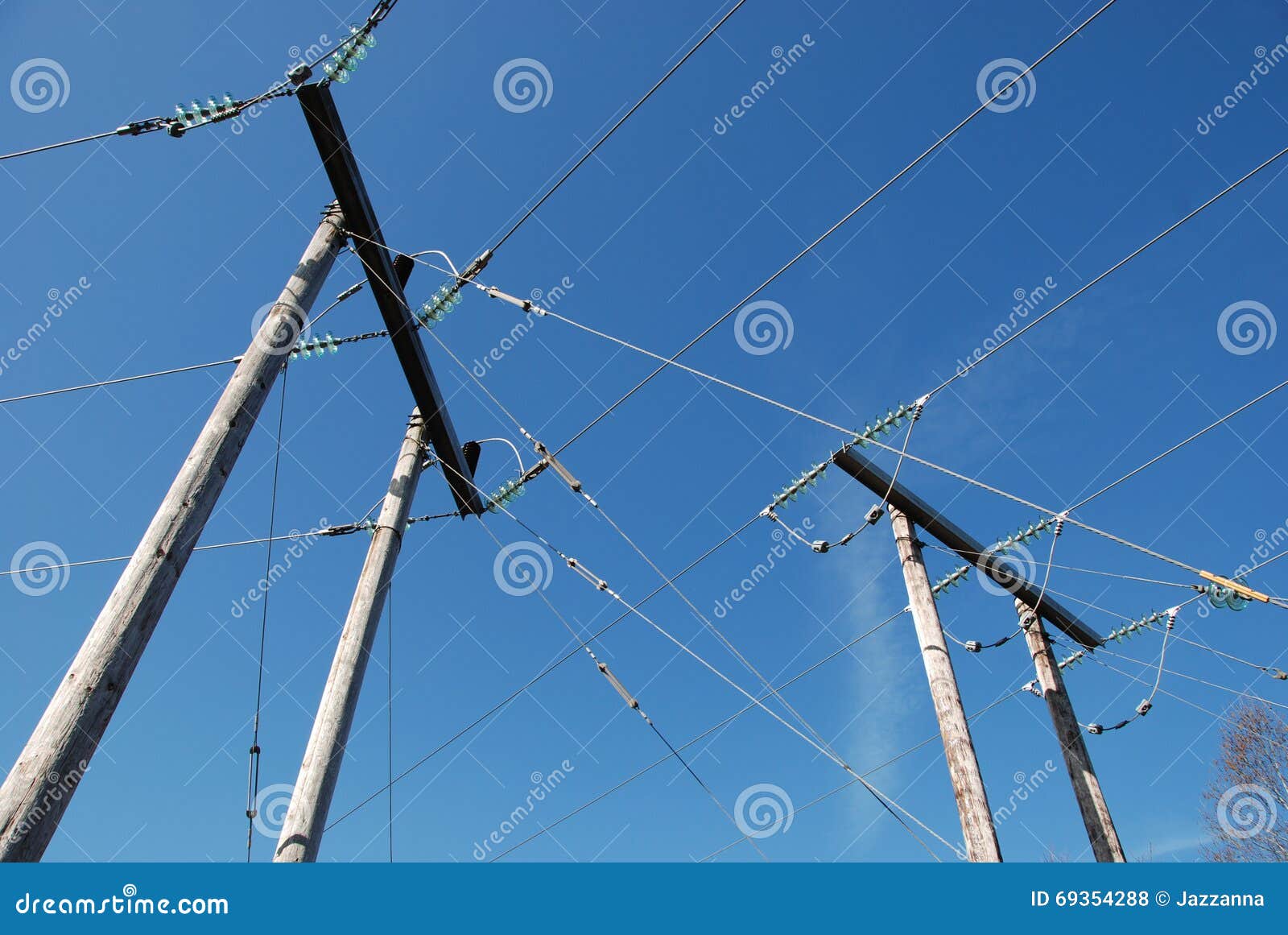 Connecting wires stock photo. Image of energy, high, electric - 69354288