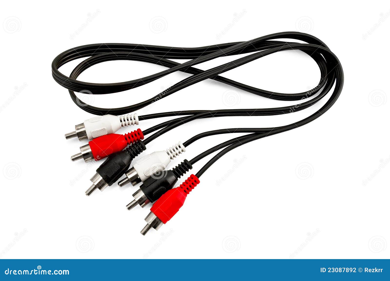Connecting Wires with Colored Connectors Stock Photo - Image of signal ...