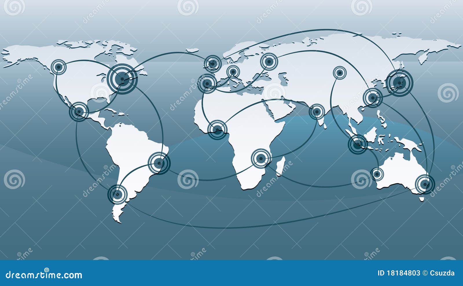 Connecting the world stock vector. Illustration of internet - 18184803