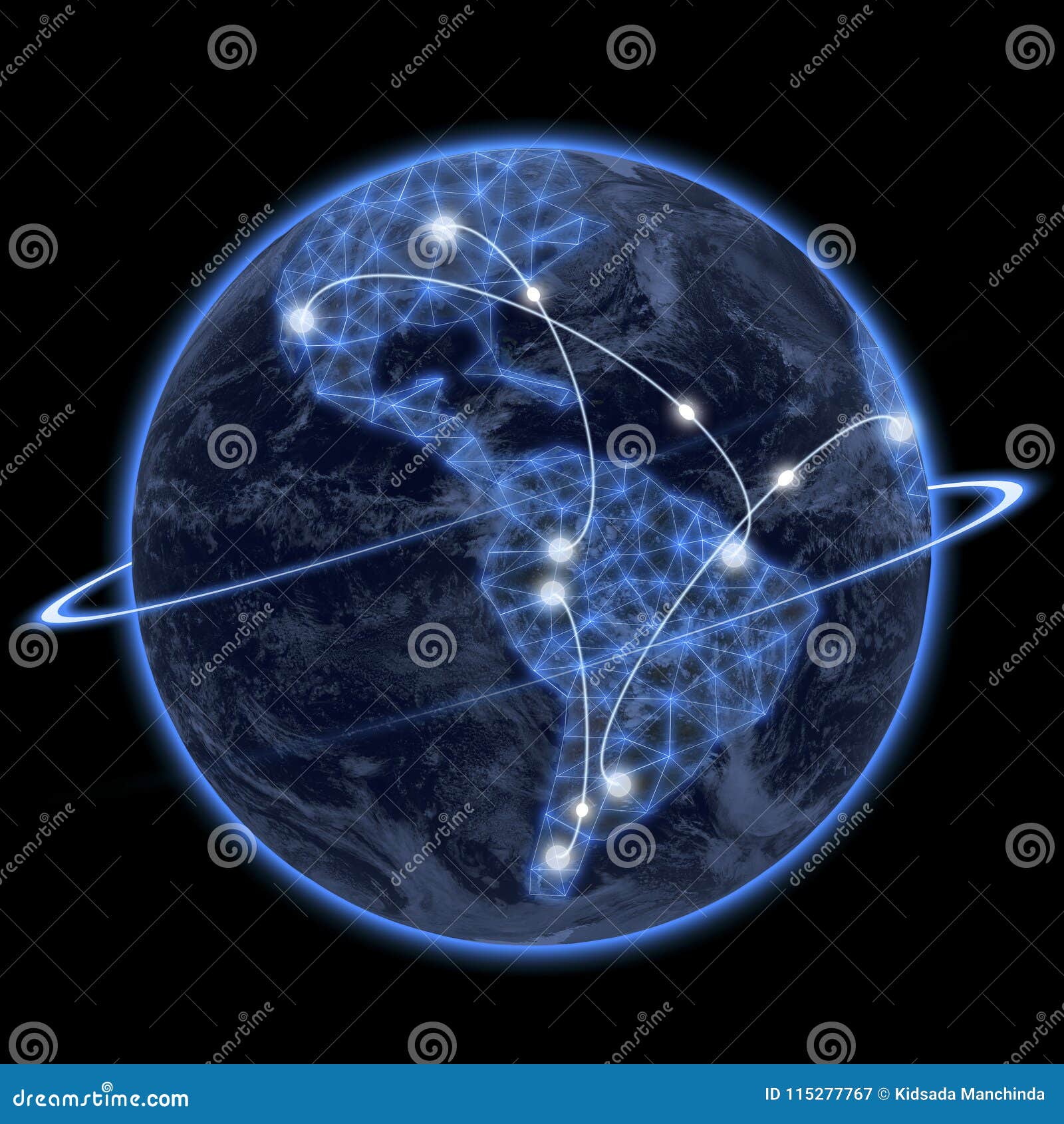 Connecting the world stock image. Image of background - 115277767