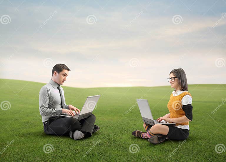 Connection stock image. Image of connection, businessman - 18747283