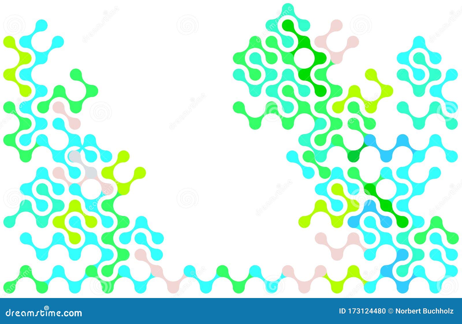 Connection, Abstract Graphic Concept Illustration Stock Vector ...