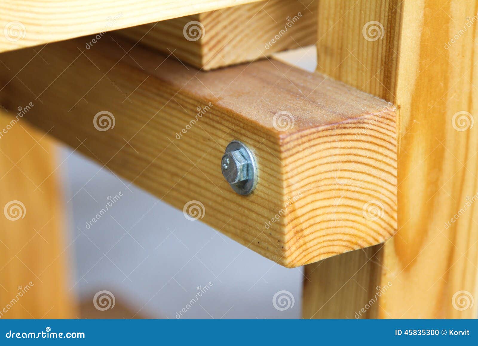 Connection Bars on the Bolt Stock Photo - Image of iron, bolt: 45835300