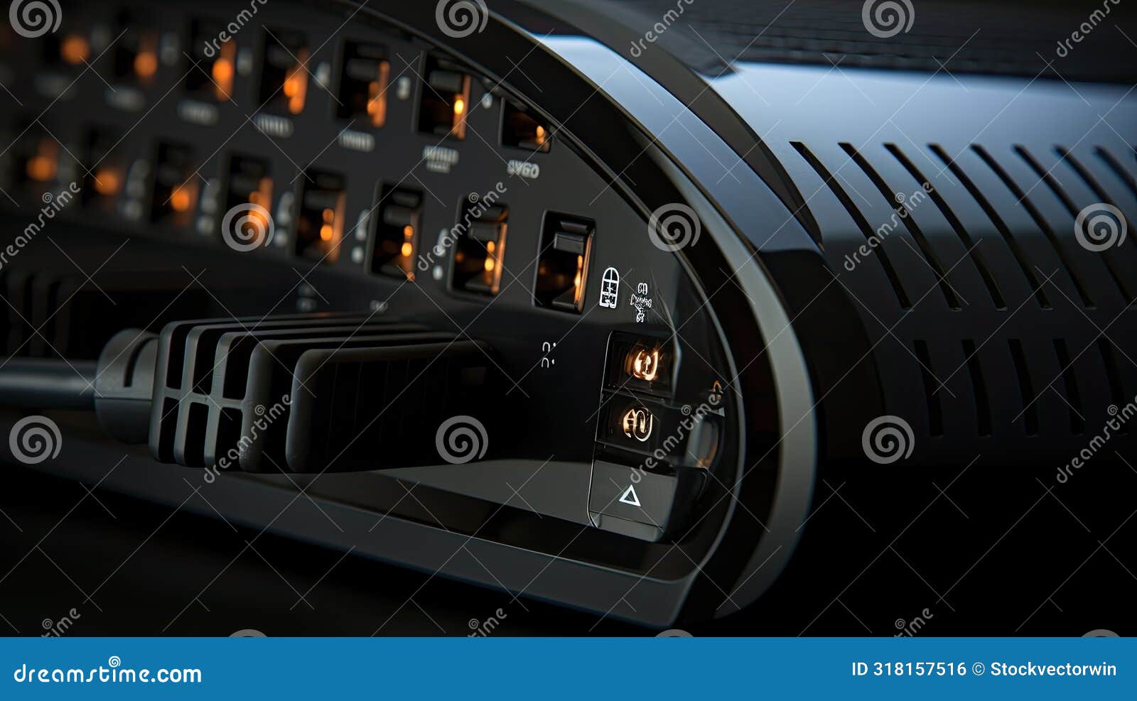 Cable Modem Technology Icon Vector Illustration | CartoonDealer.com ...