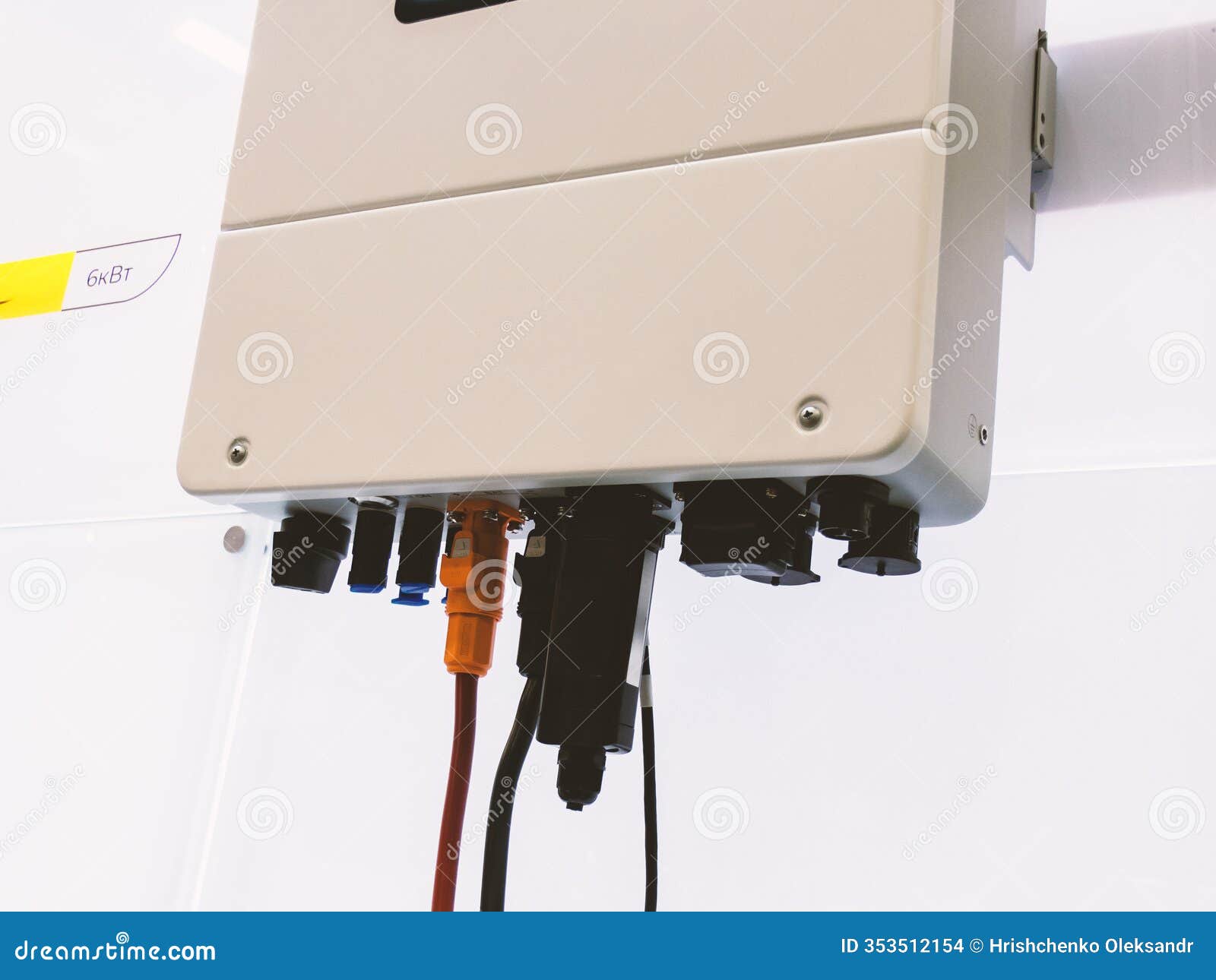 Connection Cables To the Hybrid Inverter for the Energy Storage System ...