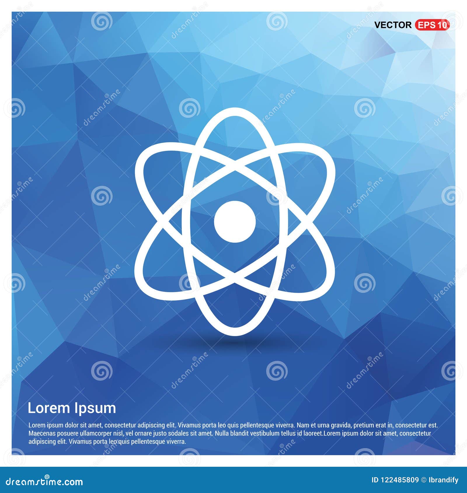 Connection of Cells Molecule Icon Stock Vector - Illustration of ...