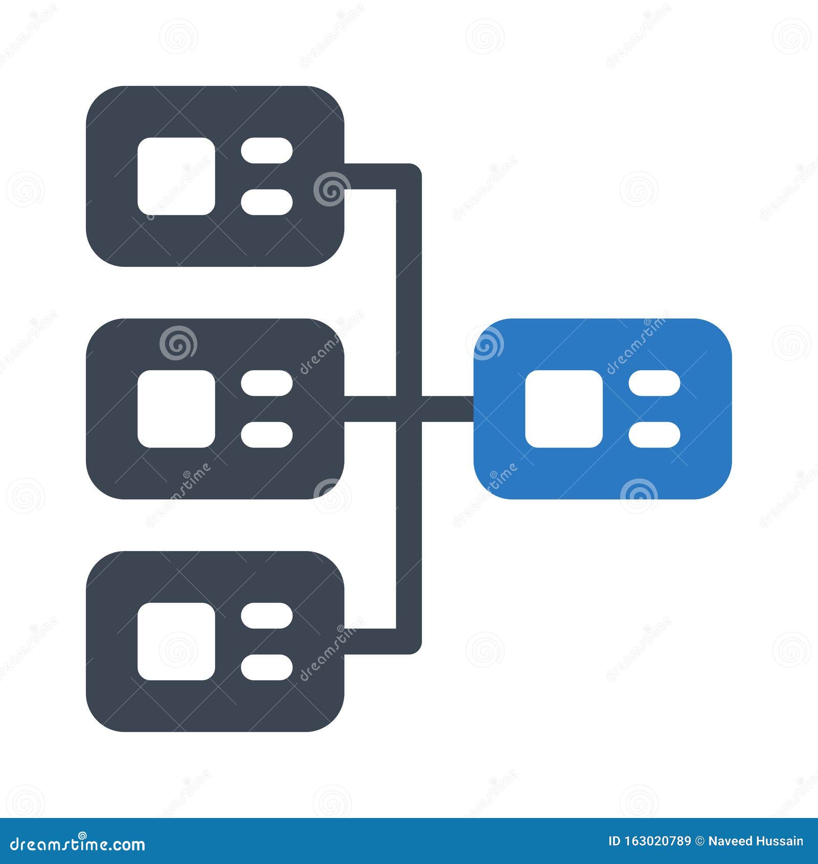 Connection Chart Template Stock Photo | CartoonDealer.com #106364754