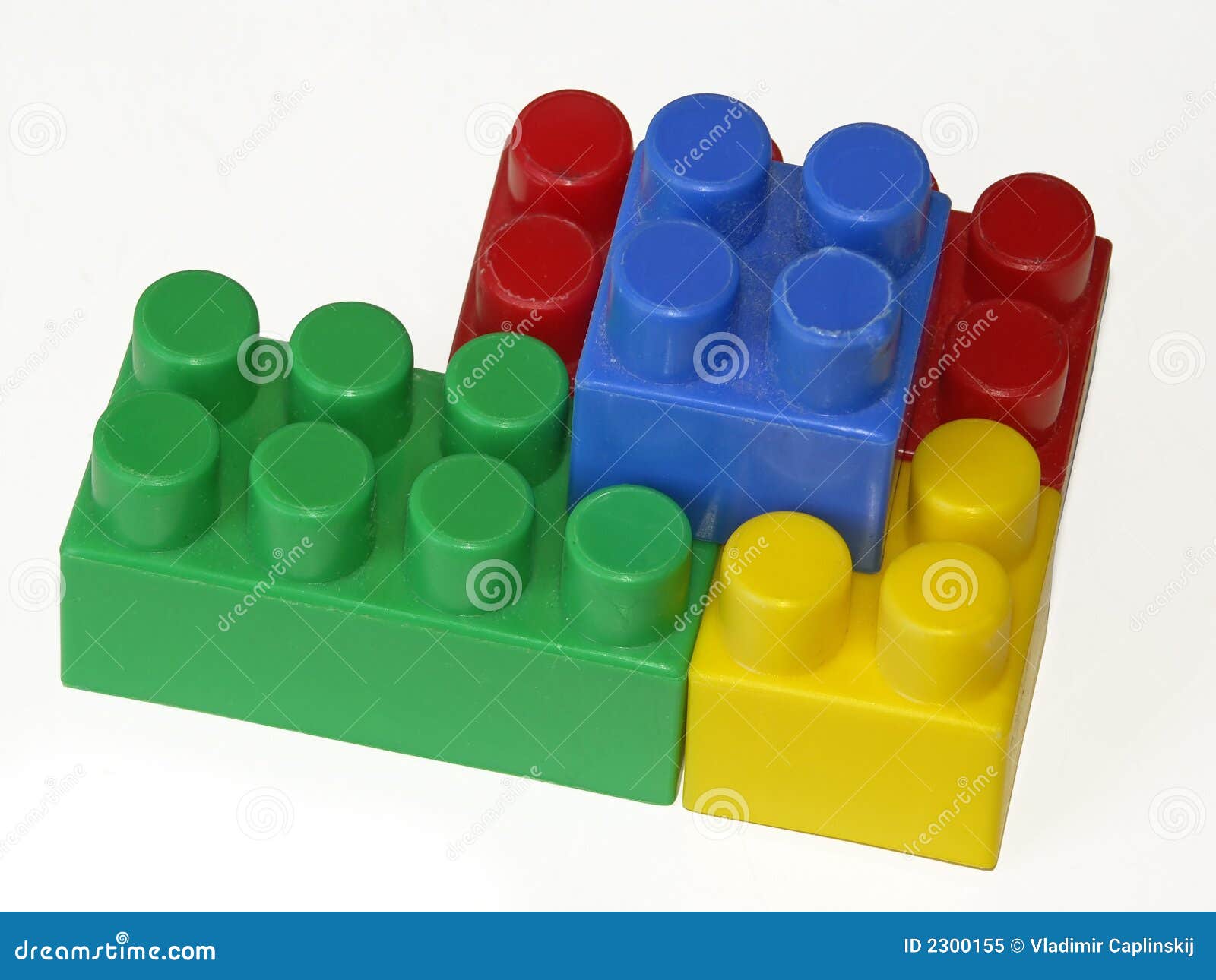 Connection Of Children's Cubes Picture. Image: 2300155