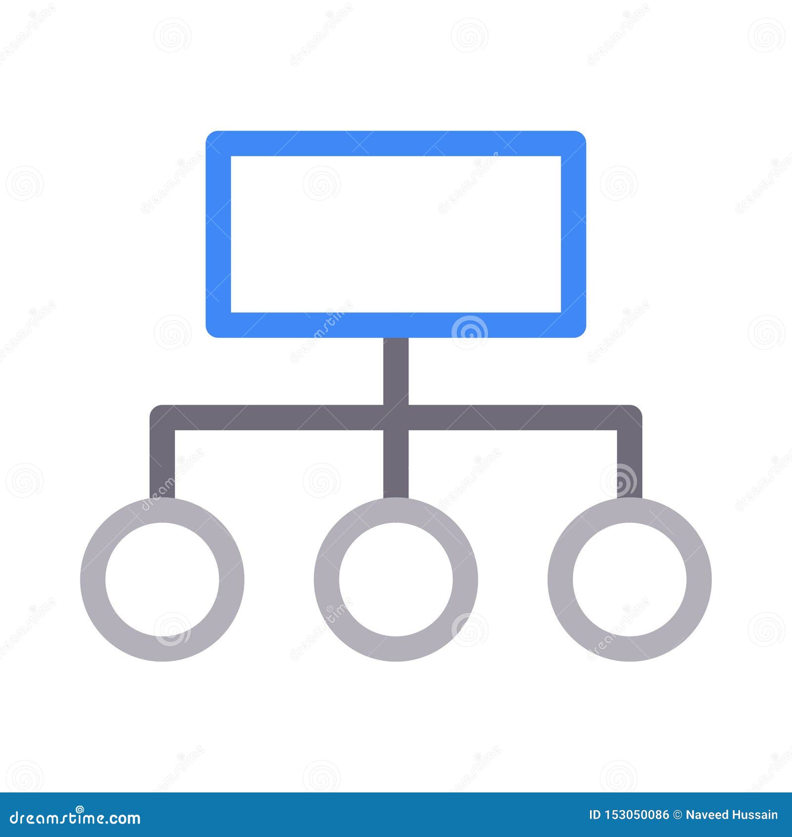 Connection Colour Line Icon Stock Vector - Illustration of development ...