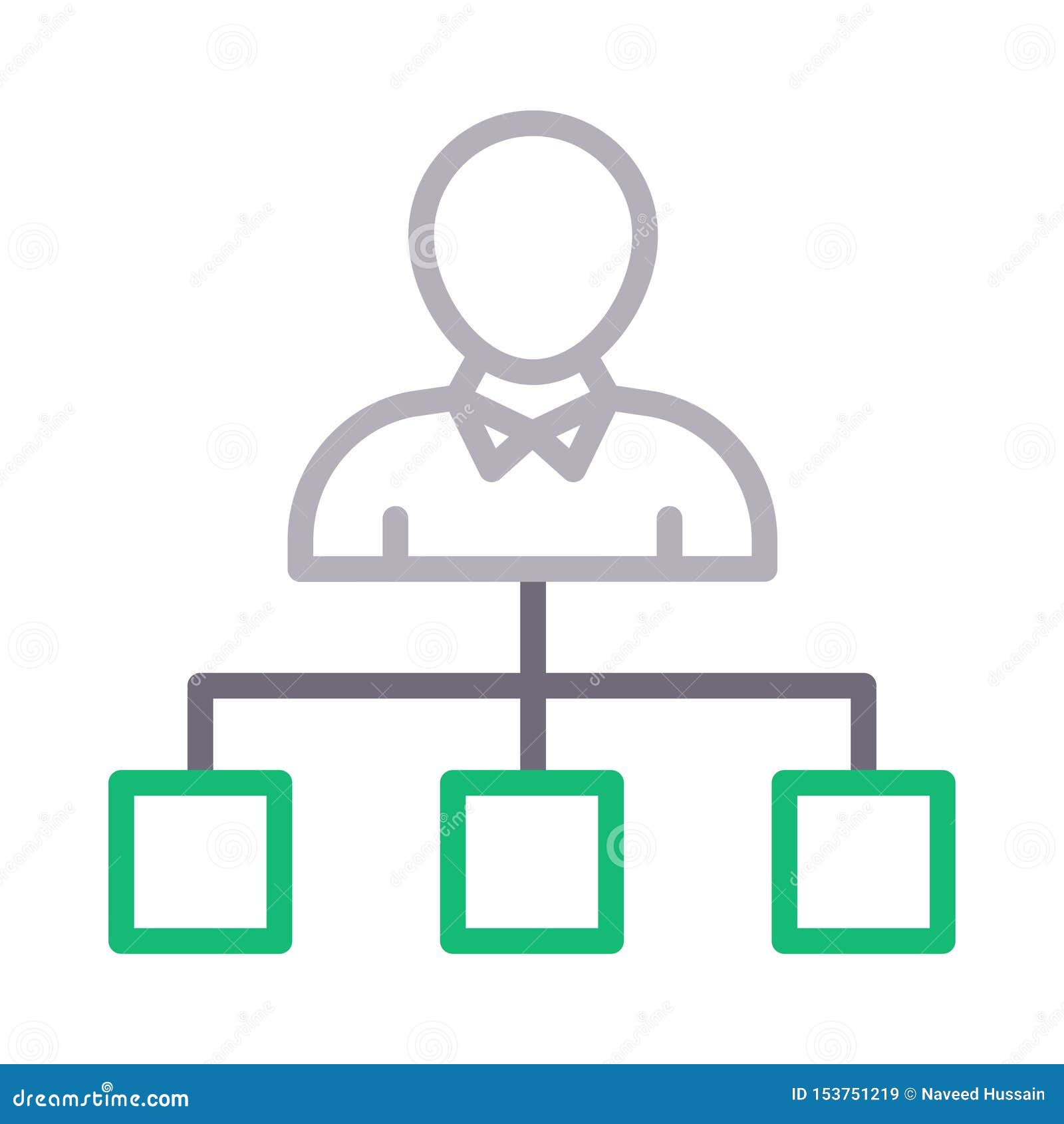 Connection Colour Line Vector Icon Stock Vector - Illustration of ...