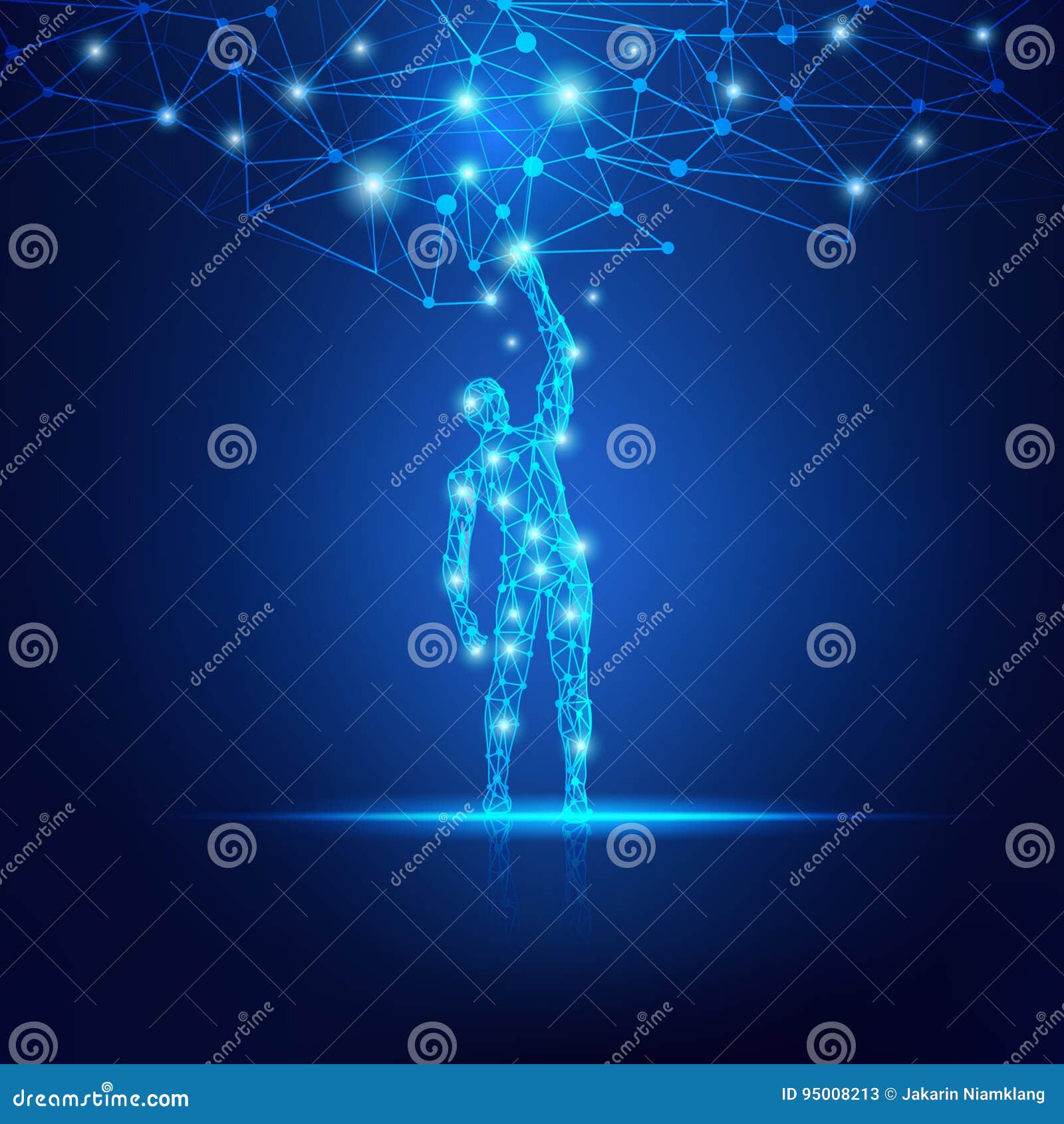 Connection stock vector. Illustration of revolution, computer - 95008213