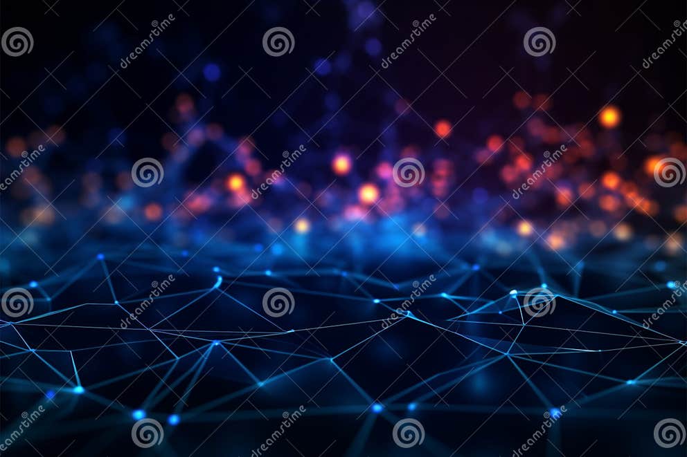 Connection Concept in a Futuristic Gradient Canvas, Symbolizing Techs ...