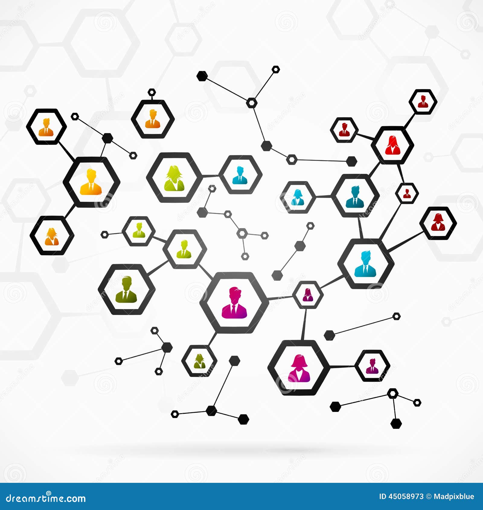 Connection stock vector. Illustration of icon, vector - 45058973